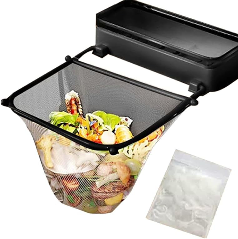 Sink Strainer Foldable Food Catcher, 2025 New Suction Cup Sink Drain ...