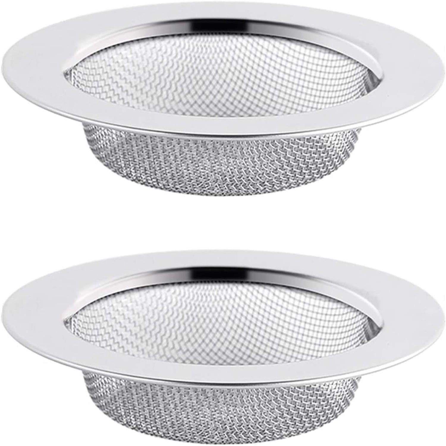Sink Strainer For Kitchen Sinks, Stainless Steel Mesh Drainage Strainer ...