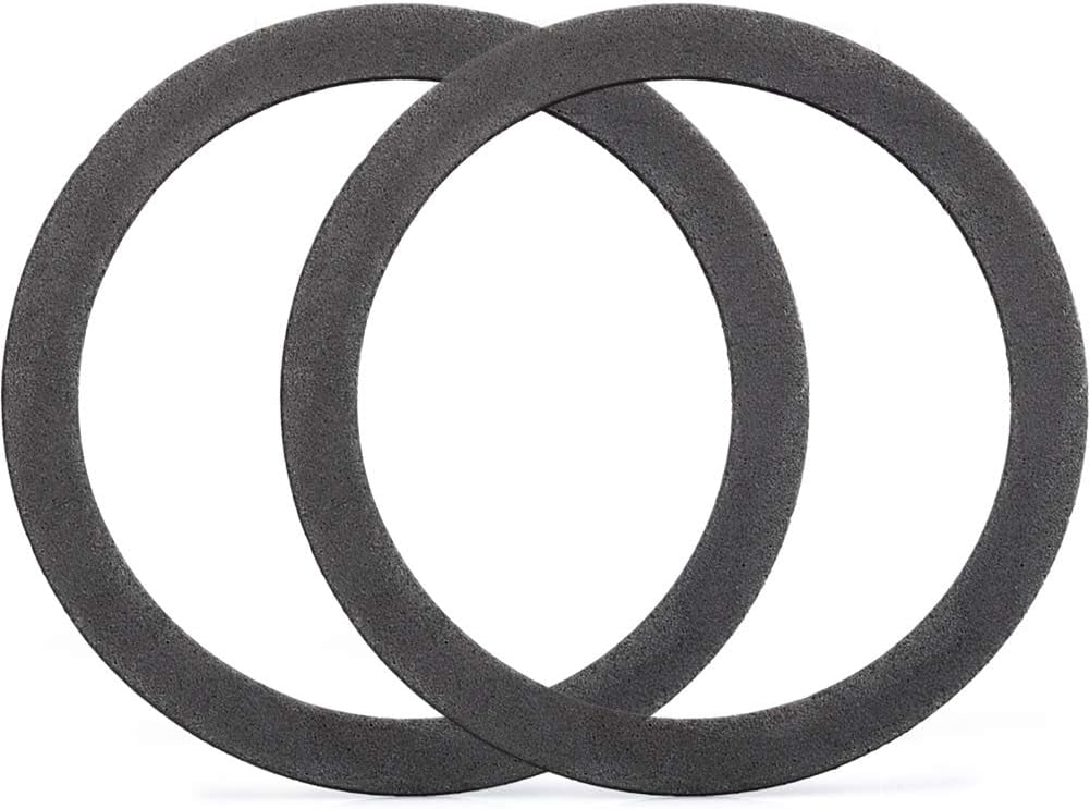 Sink Strainer Gasket Seal Rings, 4 Pack Washers & Lock Nut Fit 3-1/2 ...