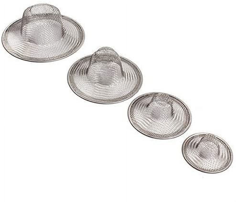 Sink Strainers Set Stainless Steel 4Pc/Pack Sink Assorted Size Cup ...