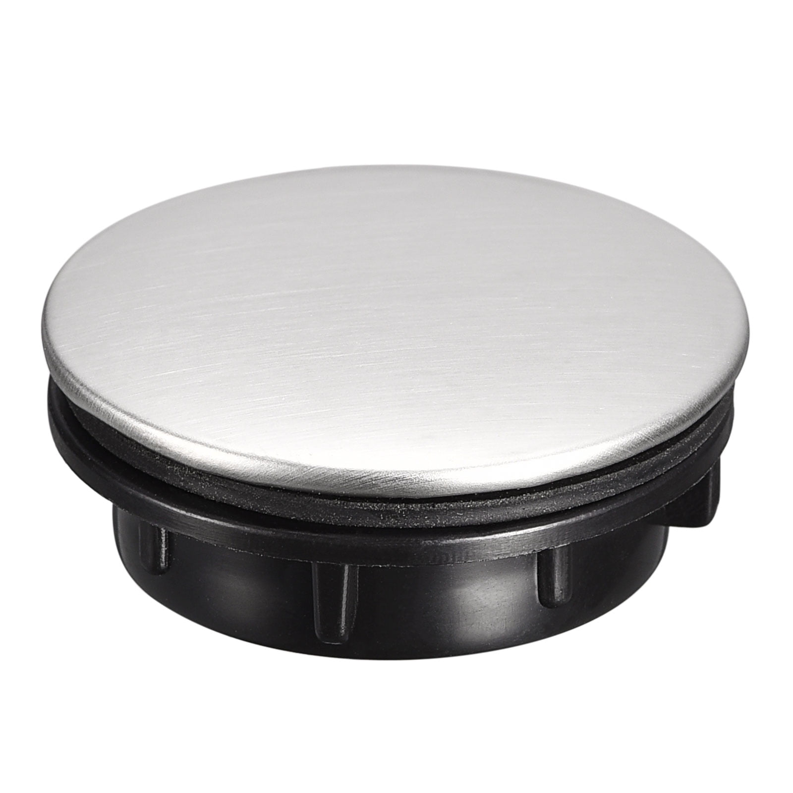 Sink Tap Hole Cover Brushed Stainless Steel, Faucet Hole Cover 1 Packs ...