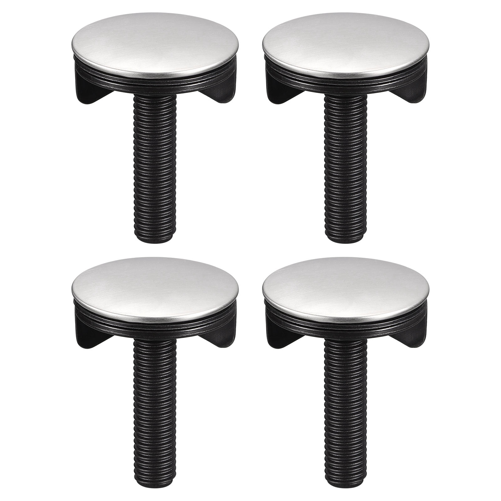 Sink Tap Hole Cover Brushed Stainless Steel, Faucet Hole Cover4 Packs(0 ...