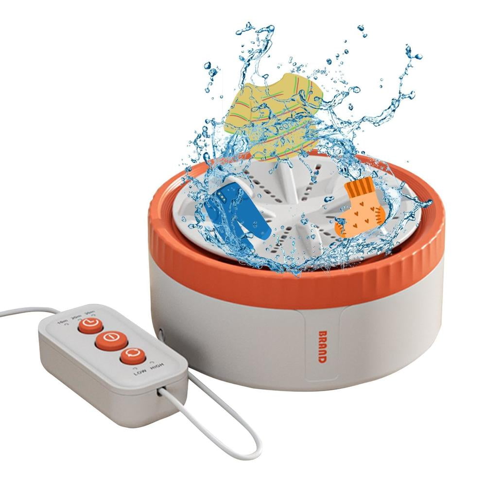 Portable Sink Washing Machine for Camping, Ultrasonic Mini Washer with ...