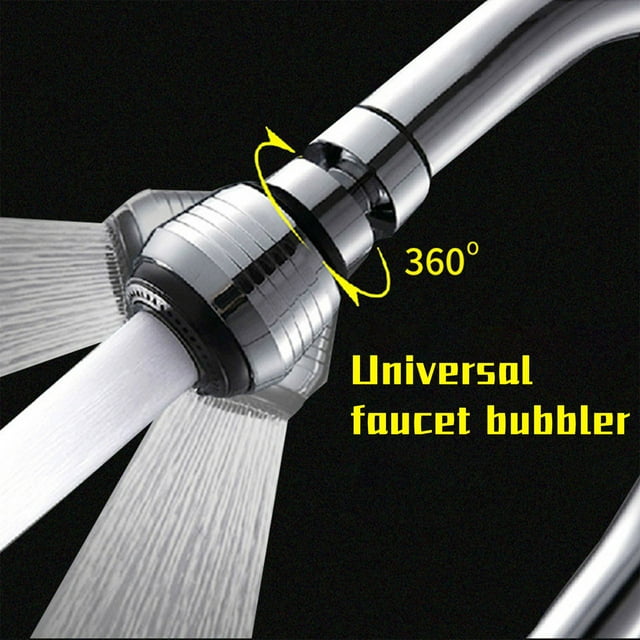 Sink Water Faucet Tip Swivel Nozzle Adapter Kitchen Tap Sprayer Kitchen ...