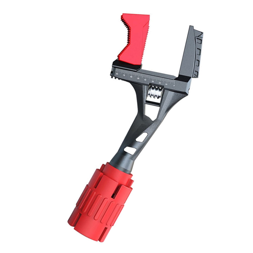 OUNONA Black Adjustable Basin Wrench for Bathroom Faucet Maintenance ...