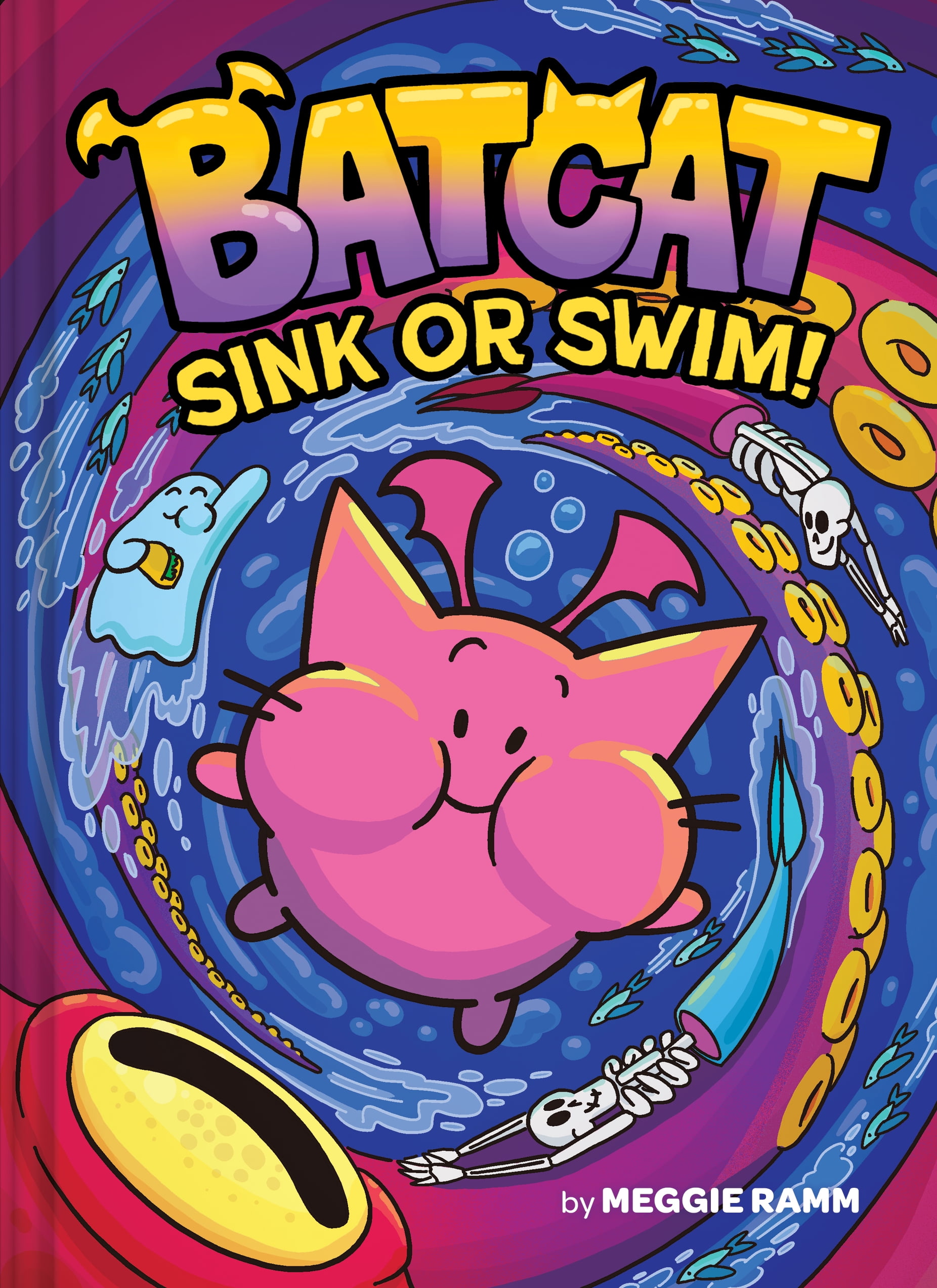 Sink or Swim! (Batcat Book #2): A Graphic Novel (Hardcover) - Walmart.com