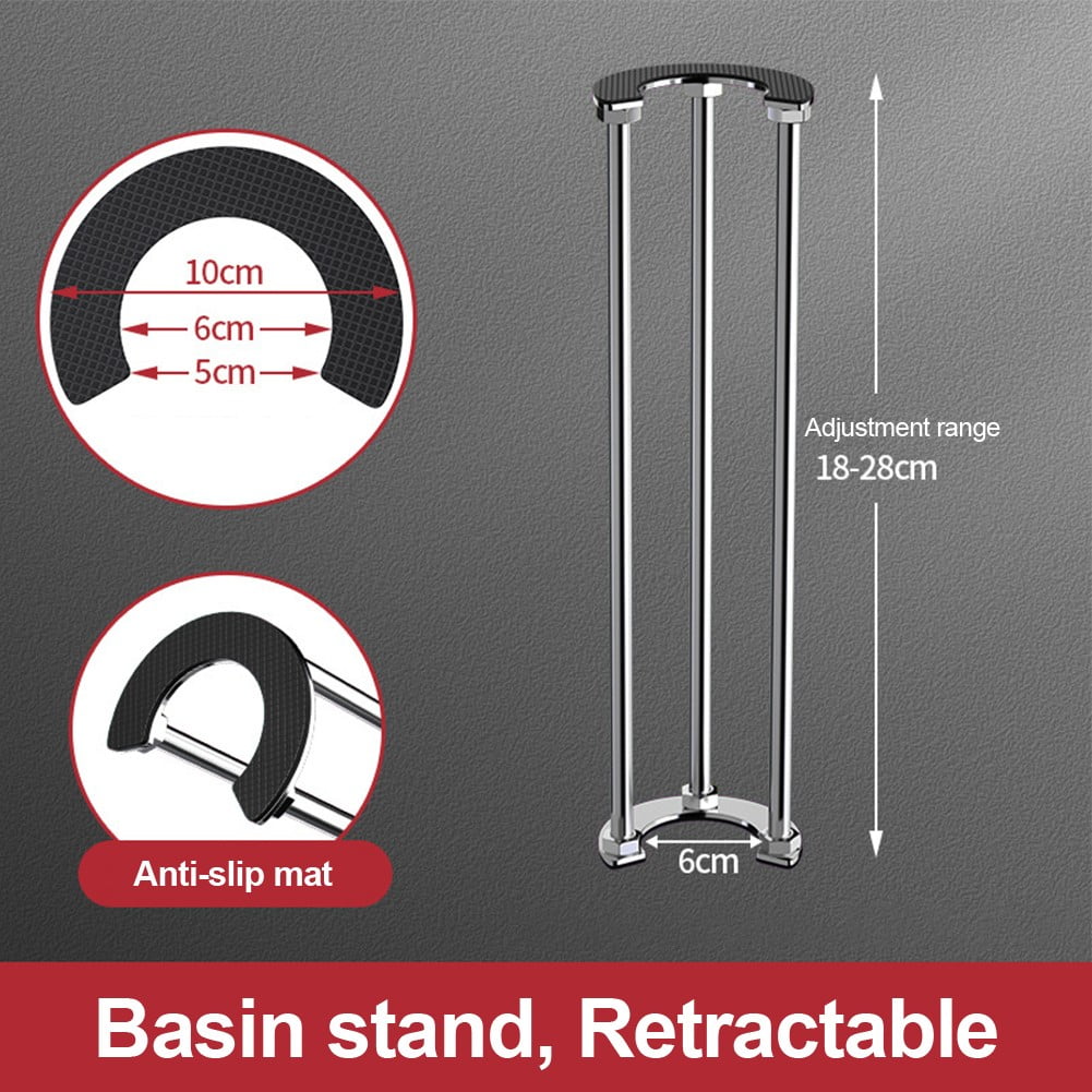 Sink support kit Kitchen and bathroom installation C-shaped basin ...