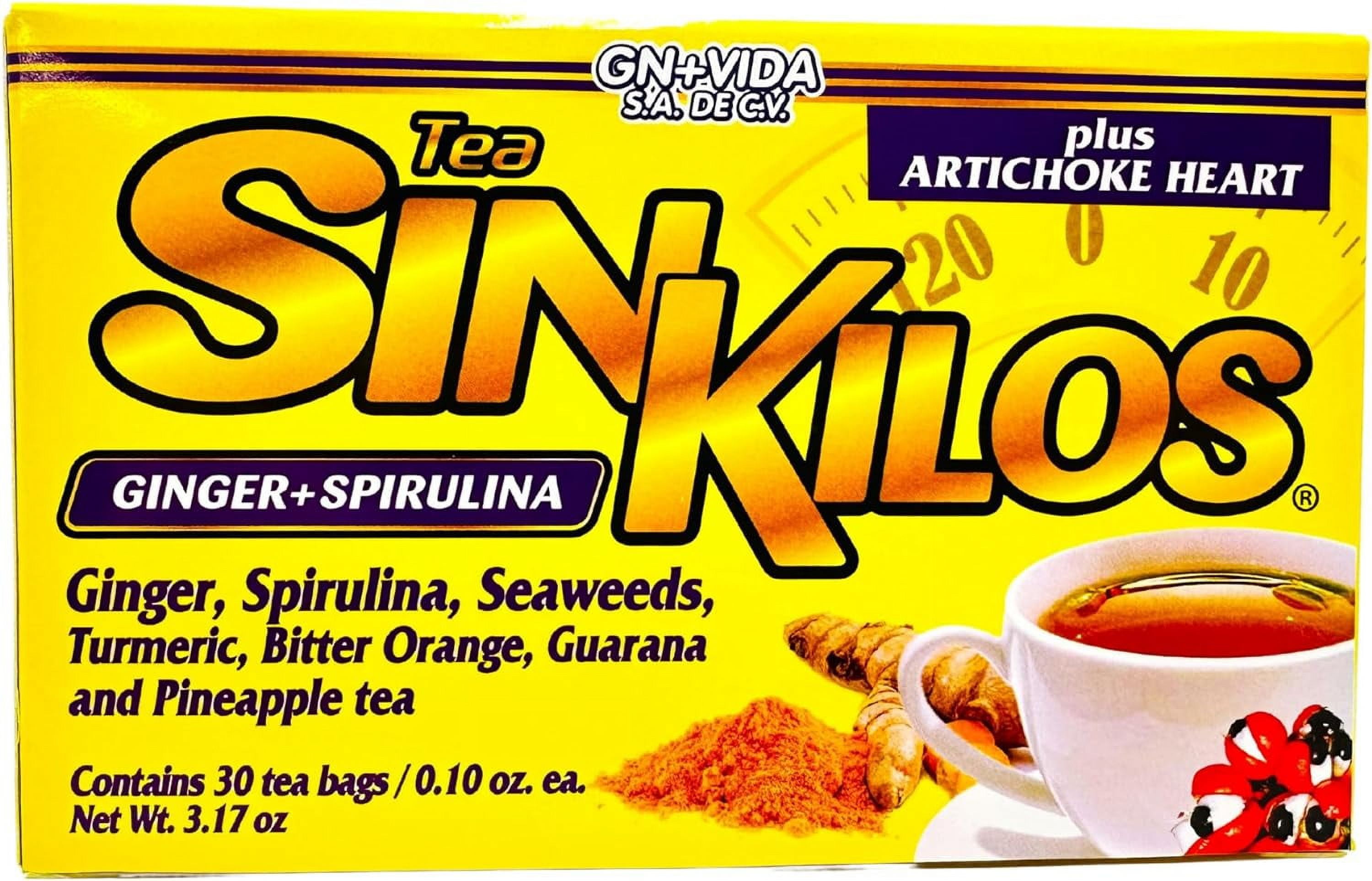 Sinkilos Detox Tea GN Vida Powerful Cleansing Tea With Ginger ...