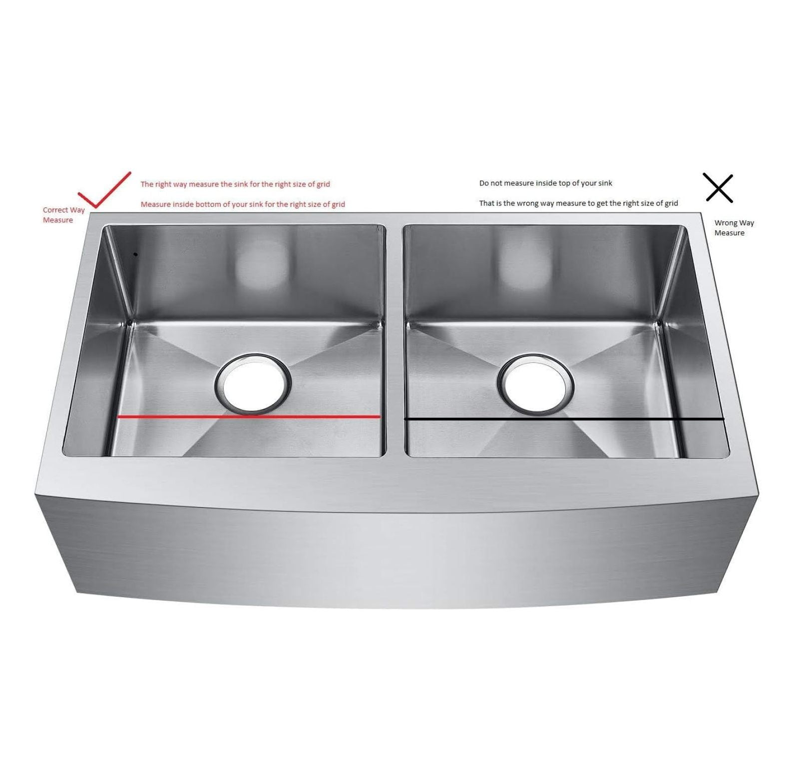 Sinks Protector Stainless Steel Kitchen Sink Bottom Grid, Rack (14 x 11 ...