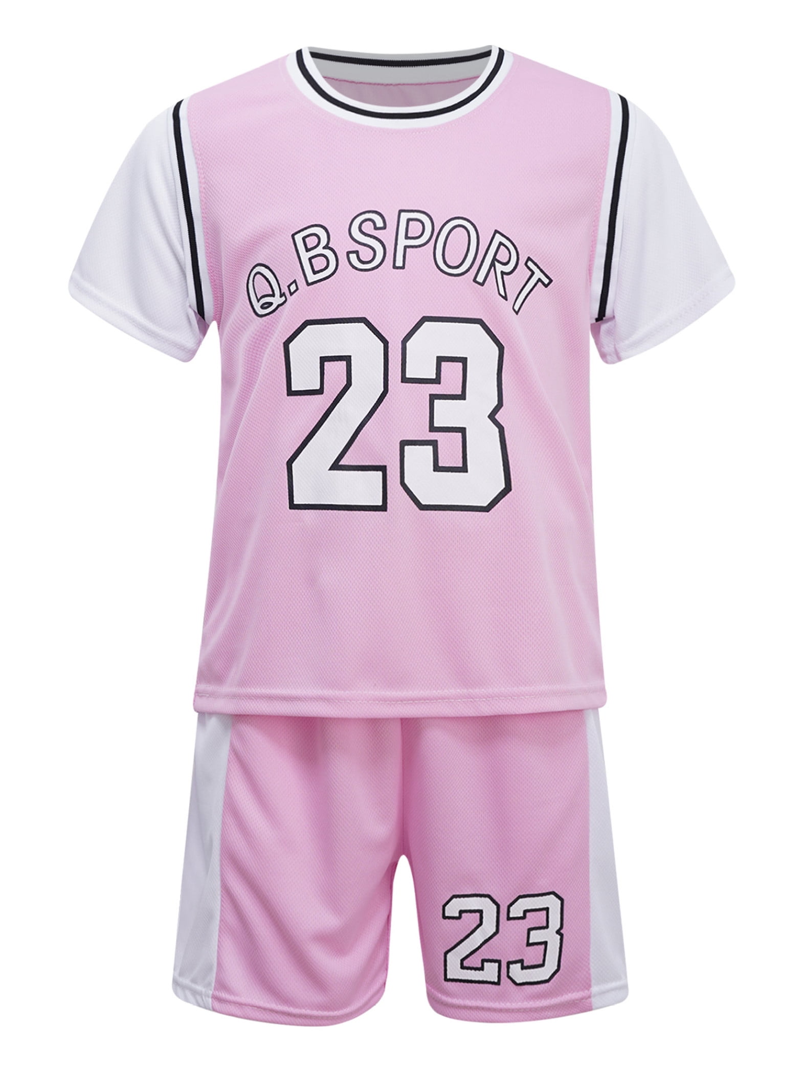 Sinleey Kids Boys Basketball Jersey Team Practice Uniform Boys Athletic ...