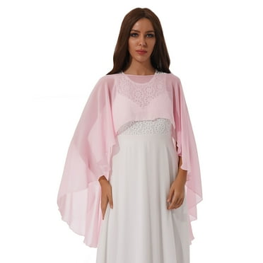 Sakkas Jona Women Soft Sheer Chiffon Bridal Wedding Evening Scarf Shawl ...