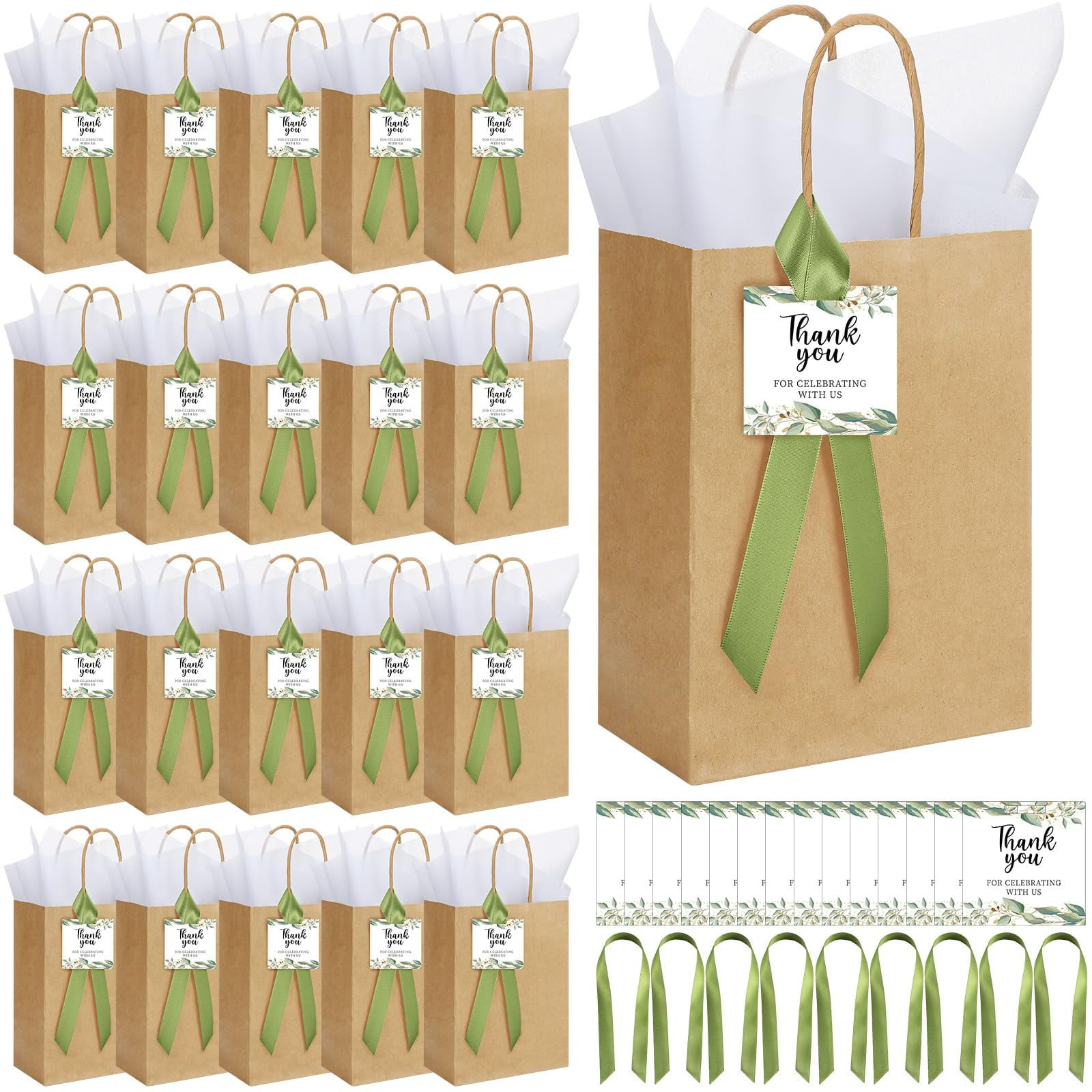 Sinload 48 Sets Wedding Welcome Bags for Guests Bulk Wedding Gift Bags ...