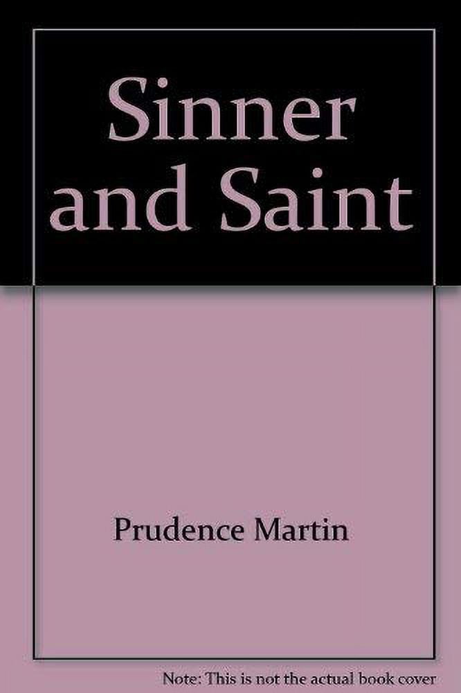 Pre-Owned Sinner and Saint Paperback - Walmart.com