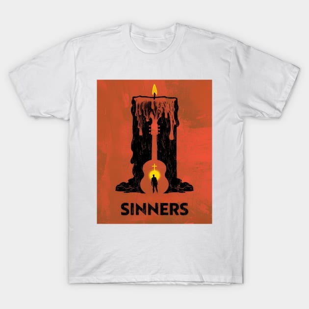 Sinners 2025 Horror Movie T-shirt, Dancing With Devil, Spooky Shirts ...