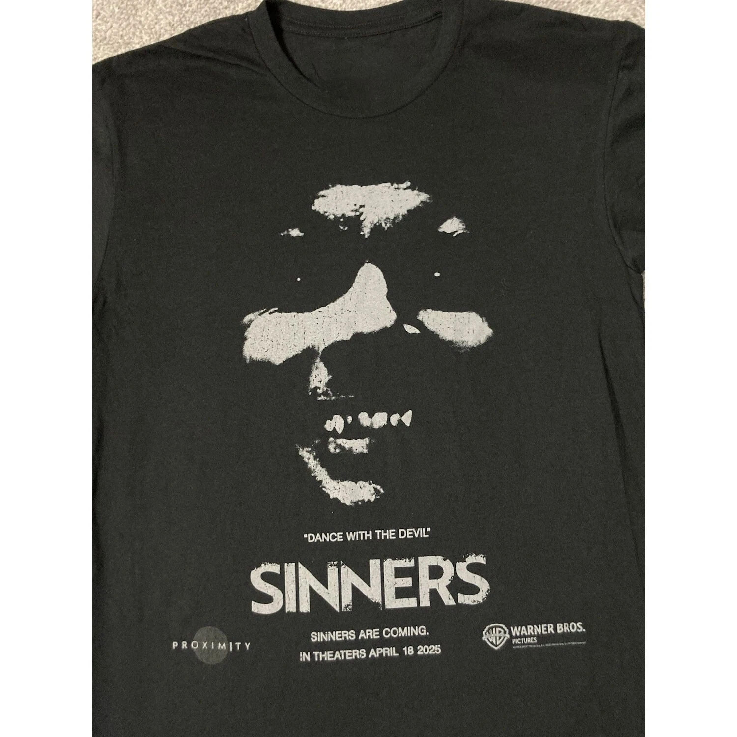 Sinners 2025 Movie Dance with the Devil Shirt Coogler Cinegogue Face ...