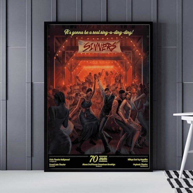 Sinners 2025 Movie Poster, Birthday Gifts, Sinners Movie Fan Poster ...