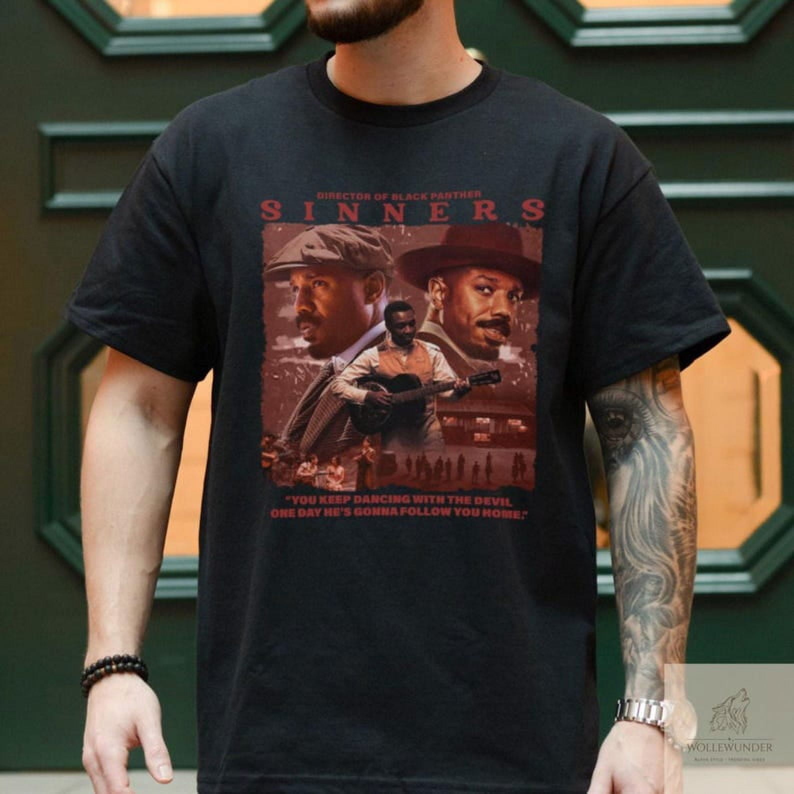 Sinners 2025 Movie V3 Shirt, Sinners 2025 T-Shirt, Men's Women's ...