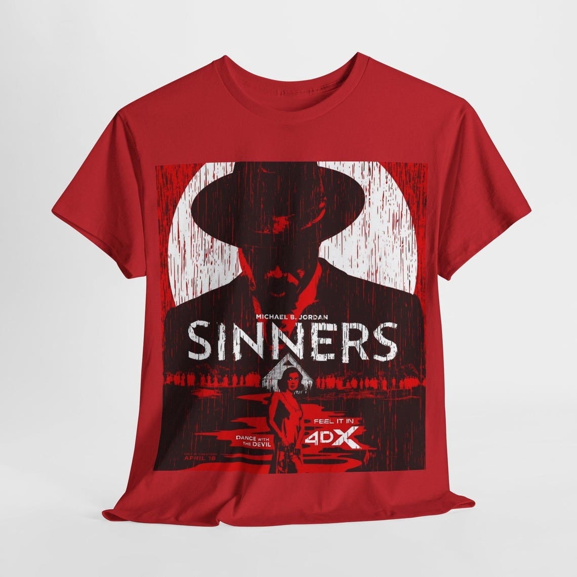 Sinners 2025 Shirt Movie Tshirt Michael B Jordan, Hailee Steinfield ...
