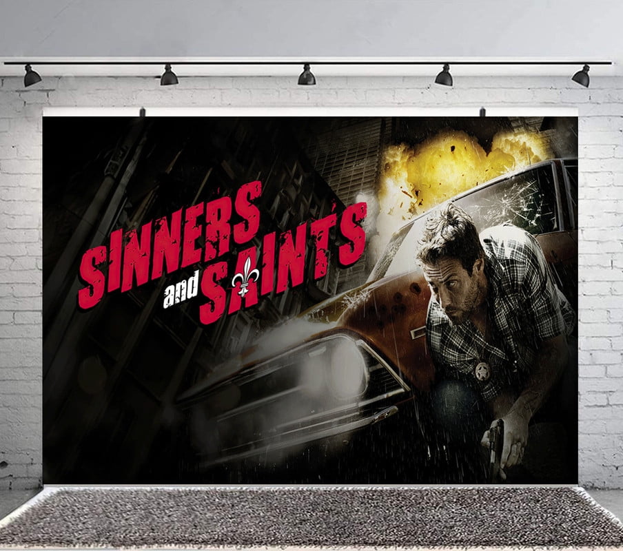 Sinners Backdrop Banner Party Supplies Poster Movie Theme Background ...