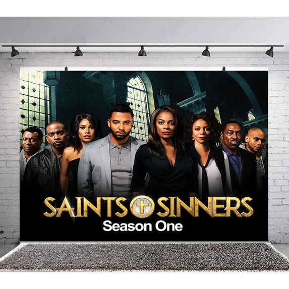 Sinners Backdrop Banner Party Supplies Poster Movie Theme Background ...