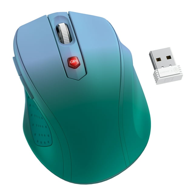 Sinnotrich Wireless Mouse with USB Receiver, 2.4G Ergonomic Portable ...