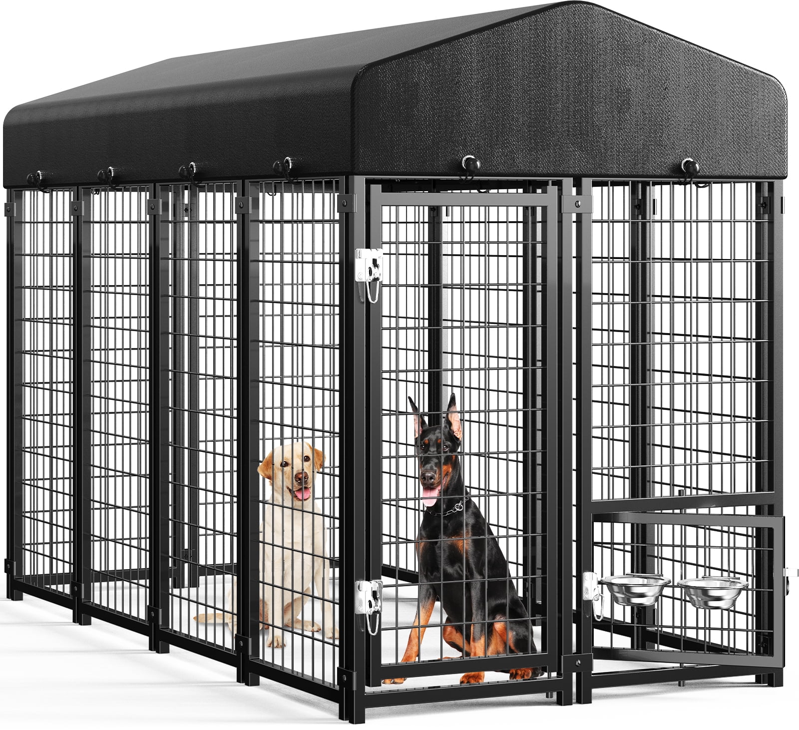 Sino Luban Outdoor Dog Kennel, Dog Run for Outdoor, Large Dog Pens Cage ...