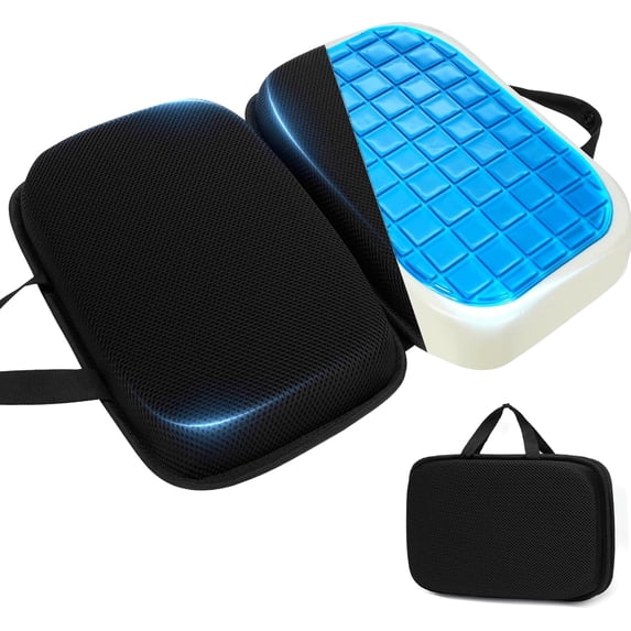 Sino Selected Ergo-Gel Airplane Seat n, Gel-Infused Memory Foam Seat n ...