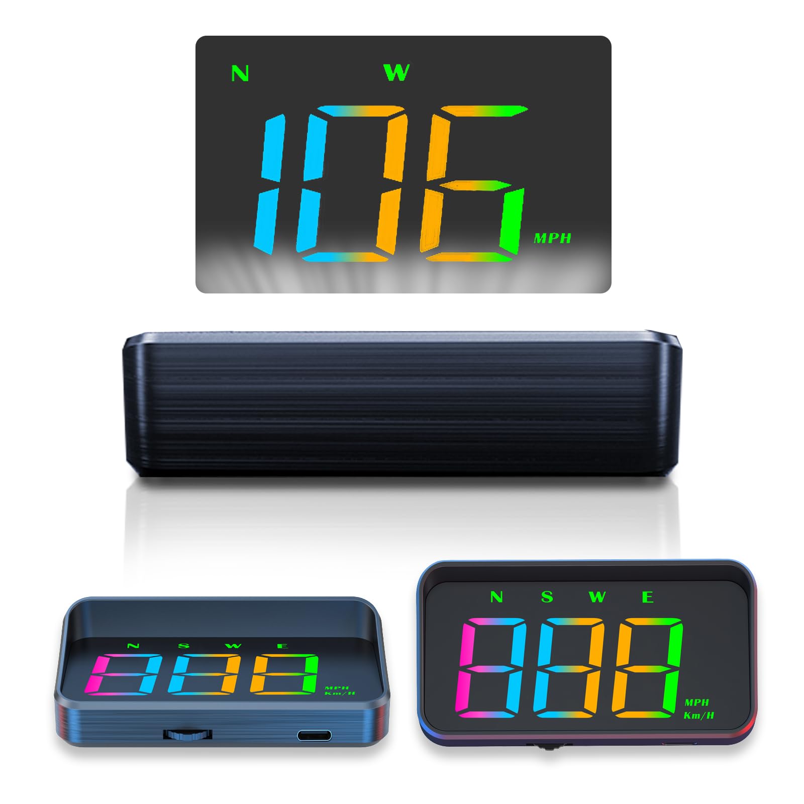 SinoTrack Windshield Projection Heads Up Display, Digital GPS ...