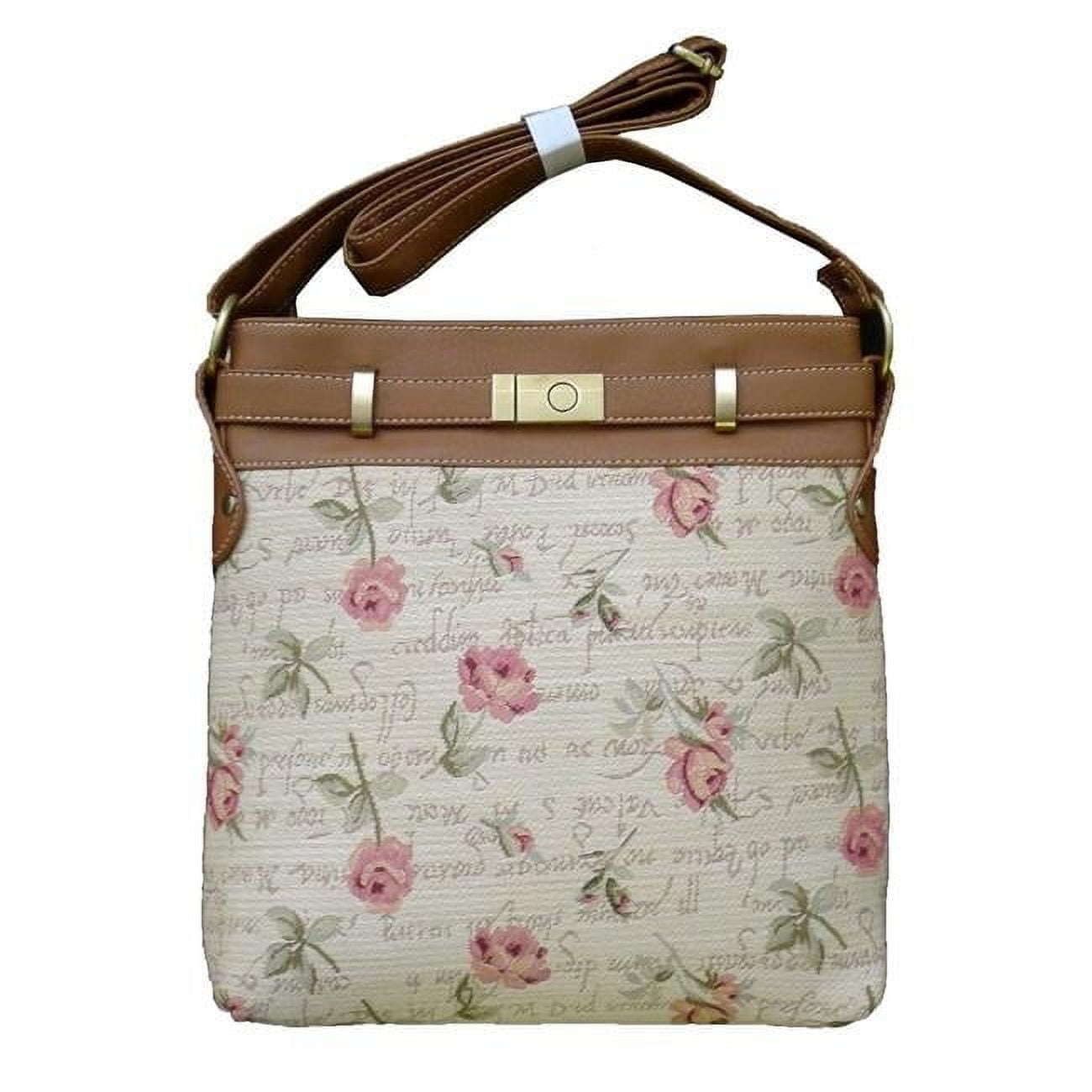 Sinobrite Tapestry Shoulder Purse - English Rose - Walmart.com