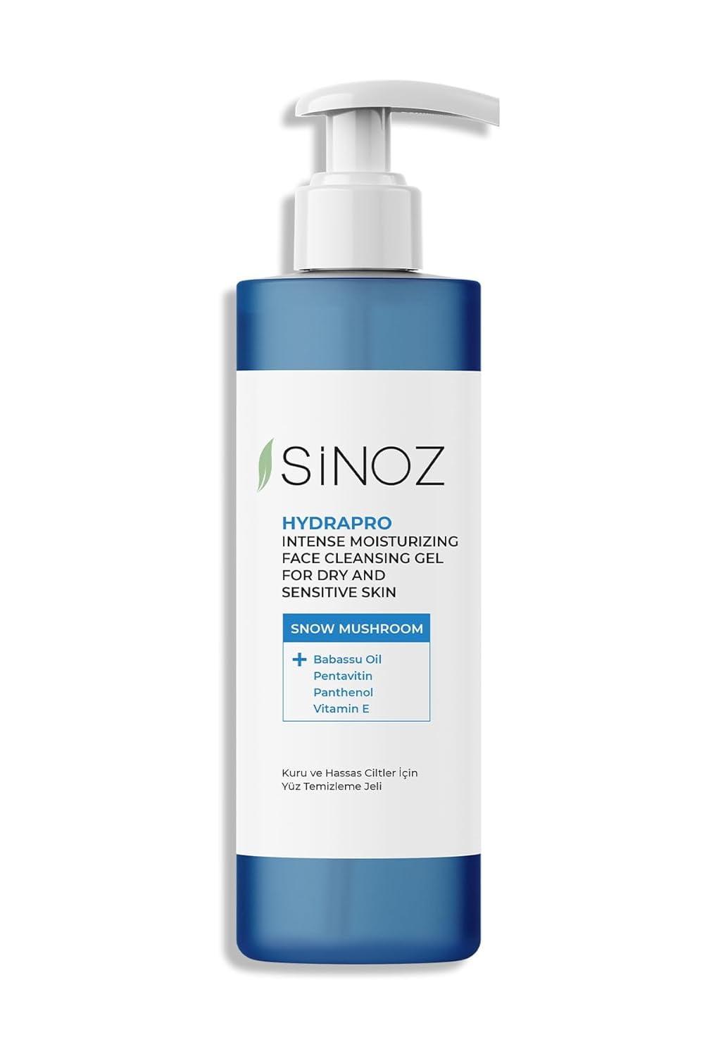 Sinoz Hydrapro Intense Moisturizing Face Cleansing Gel for Dry and ...