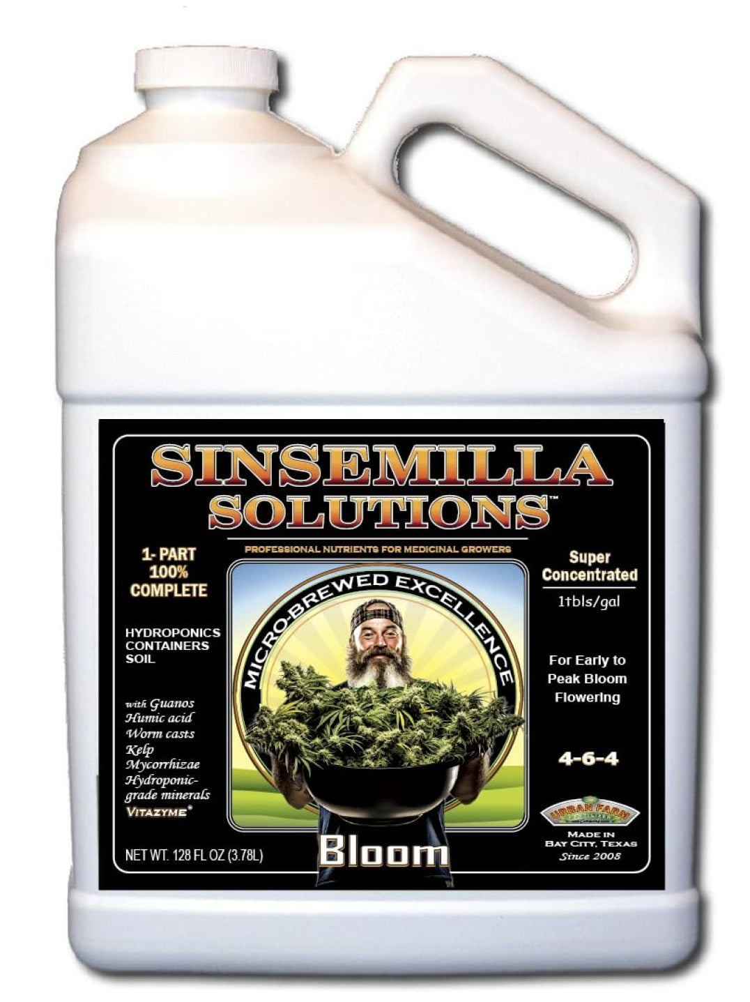 Sinsemilla Solutions Bloom, Liquid Flowering Nutrient for hydroponics ...