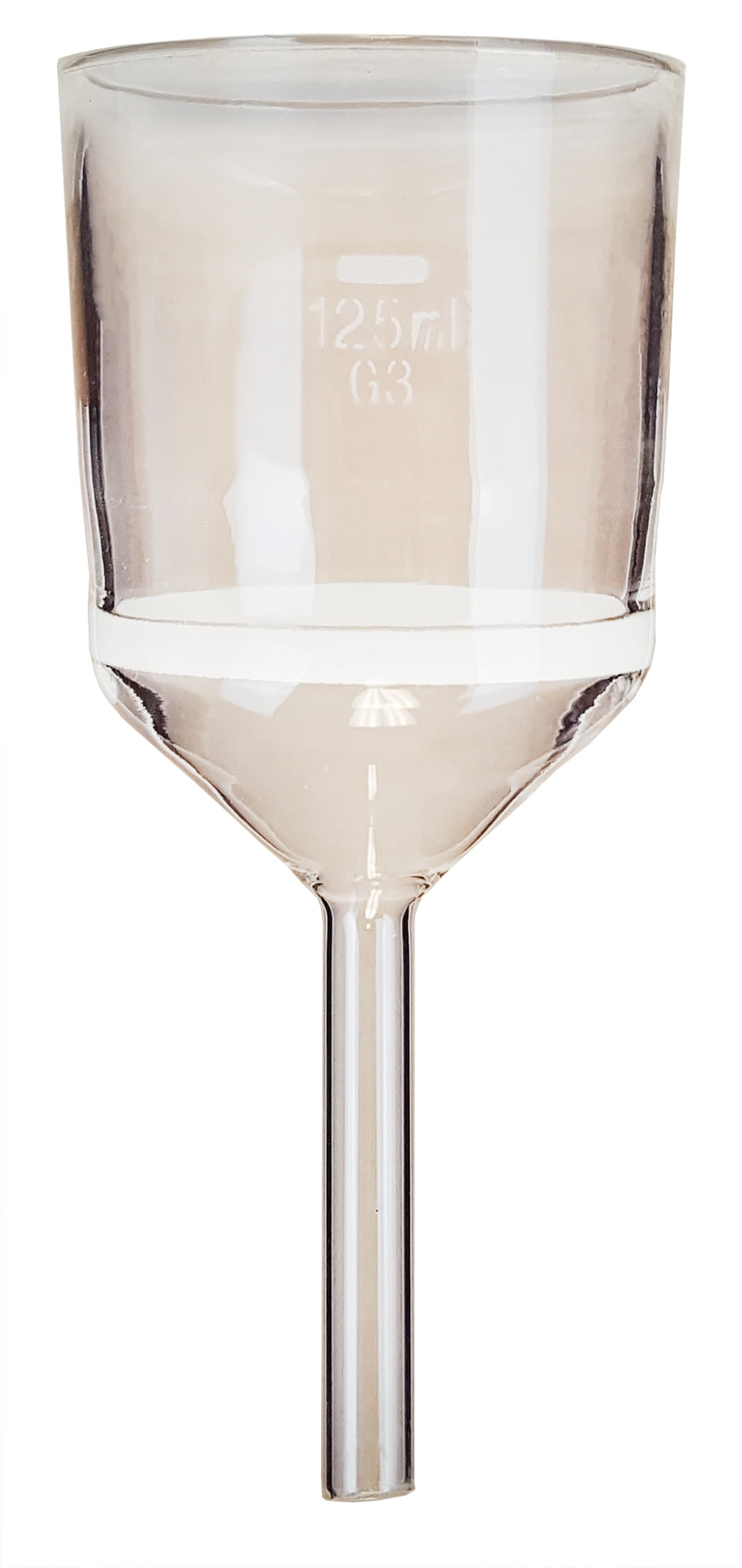 Sintered Funnel, 125ml, Porosity of 3. - Walmart.com