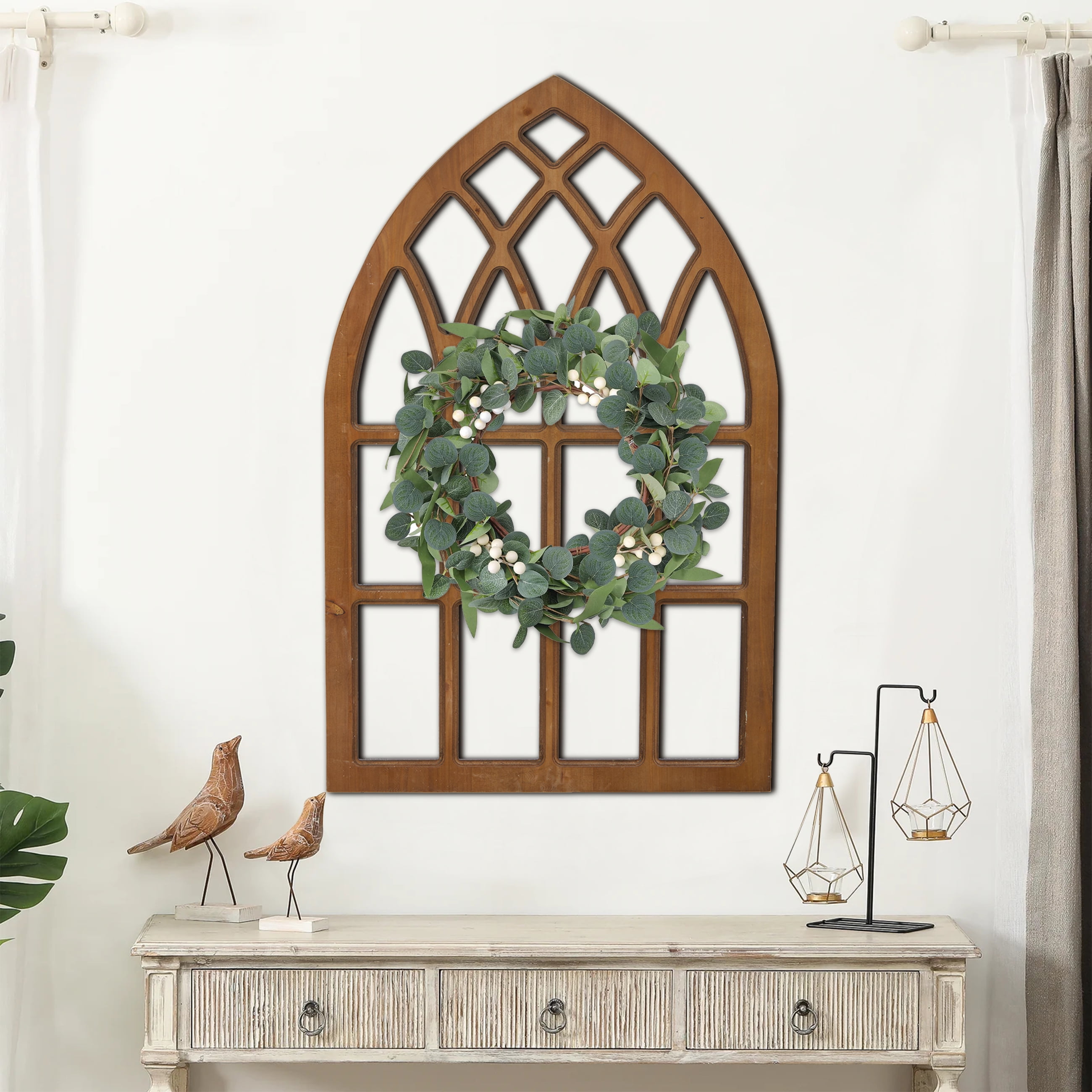 Sintosin Farmhouse Window Frames for Wall Decor Living Room 20" x 32 ...