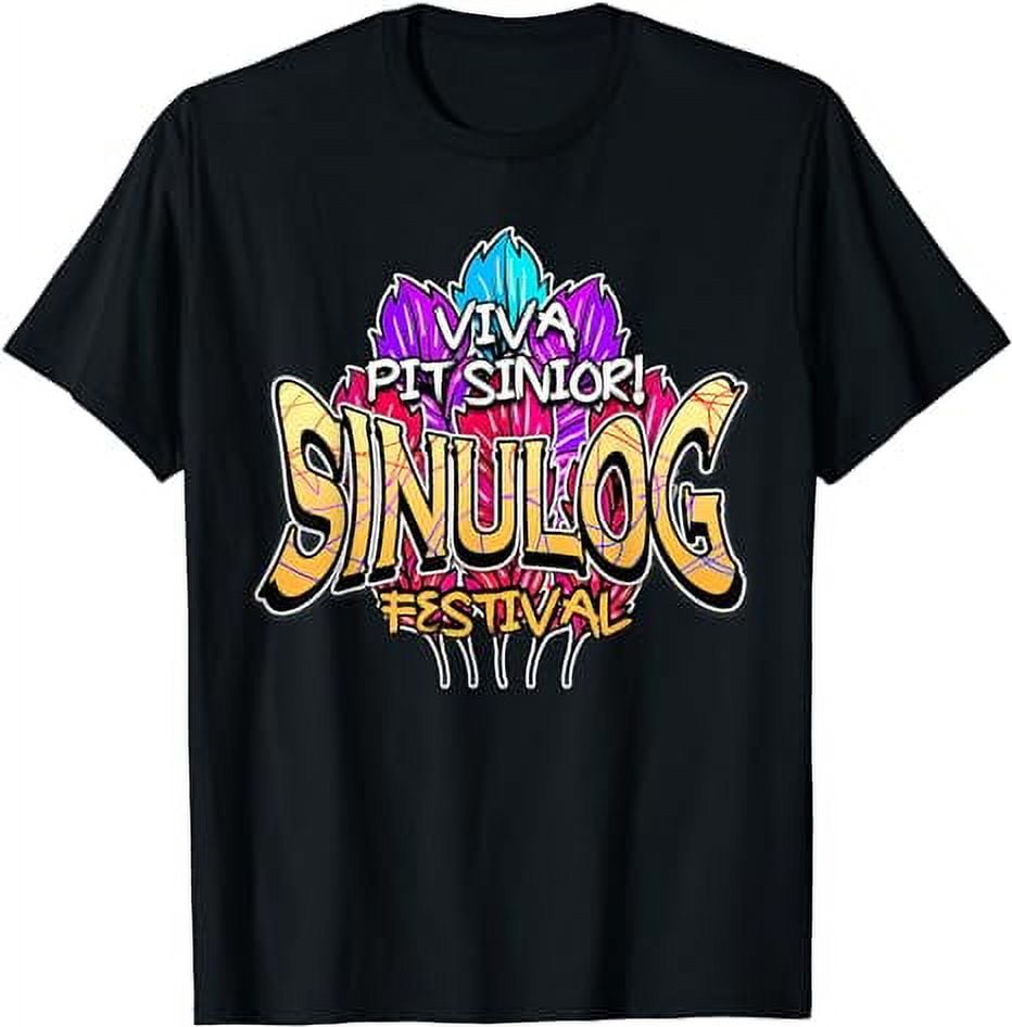 Sinulog Festival Cebu City Filipino Viva Pit Senior T-Shirt - Walmart.com