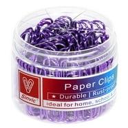 BAZIC Colored Coated Office Supplies, Regular 33mm Small Color Paper ...