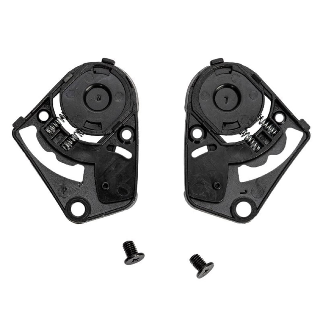 Sinyiin 1 Pair Motorcycle Helmets Visors Gear Base Plate for Shaft 540 ...