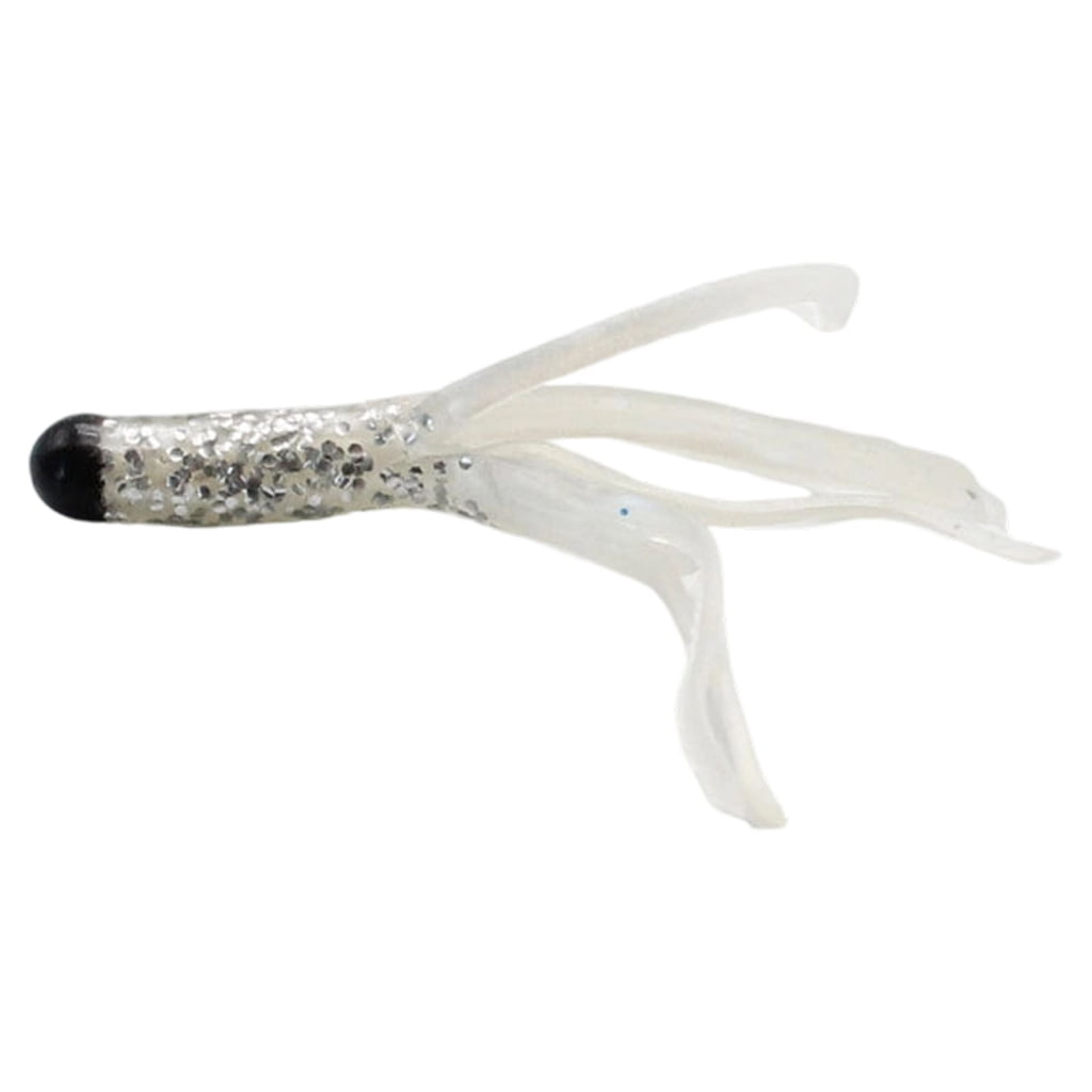 Sinyiin 100pack Soft Silicones Fishing Lures Versatile Soft Tube ...