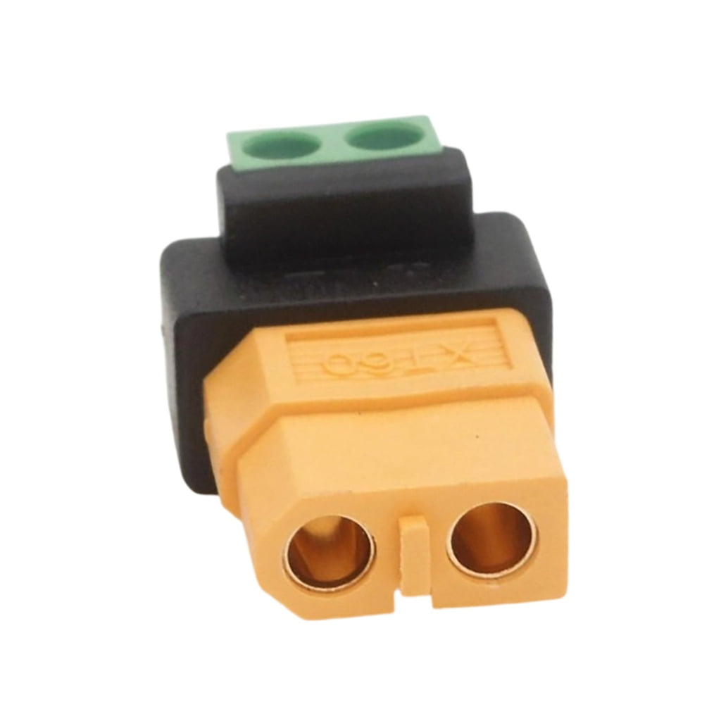 Sinyiin 10A Terminal Adapter XT60 Female Port to 2Pin End for Balance ...