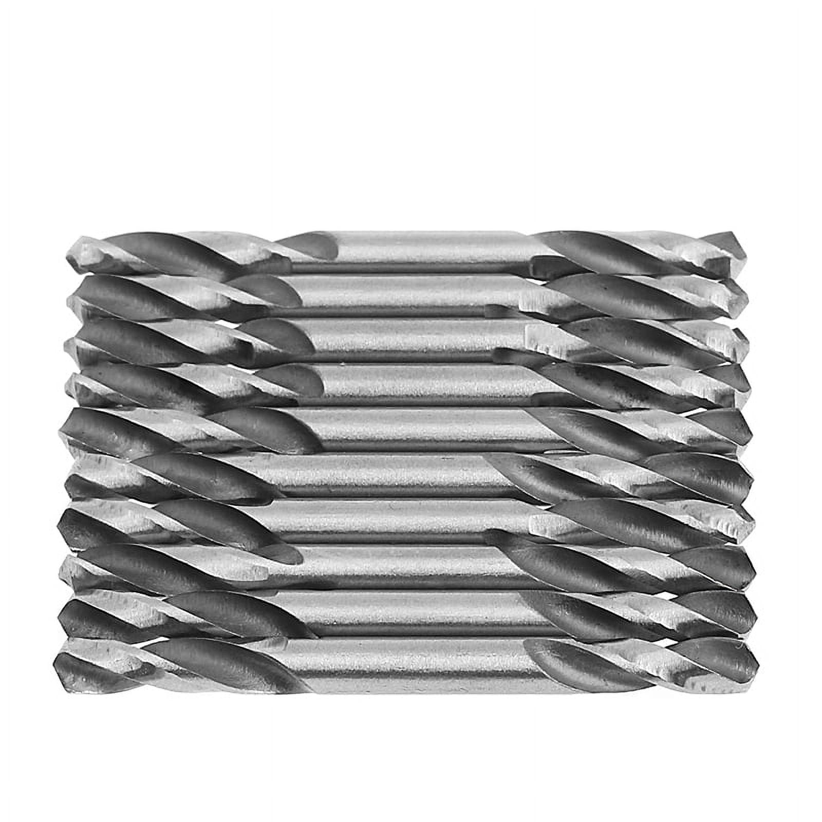 Sinyiin 10Pcs 4.2mm HSS Double Ended Spiral Torsion Drill Tools Drill ...