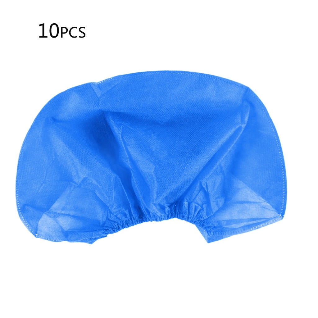 Sinyiin 10pcs Disposable Bouffant Cap Hair for Head Cover Net Non-Woven ...