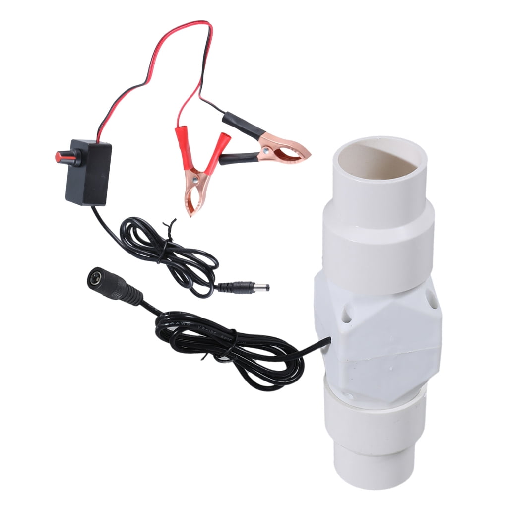 Sinyiin 12V Extractor Fan Low Noise Inline Duct Hydroponic Air Blower ...