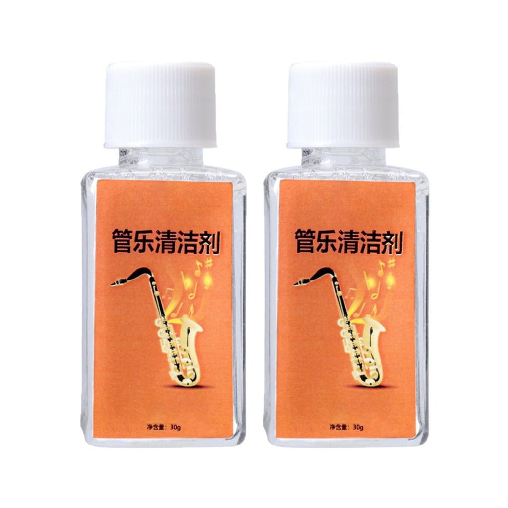 Sinyiin 2 Pack Brass Instrument Cleaner Saxophone Trumpet Cleaner for ...