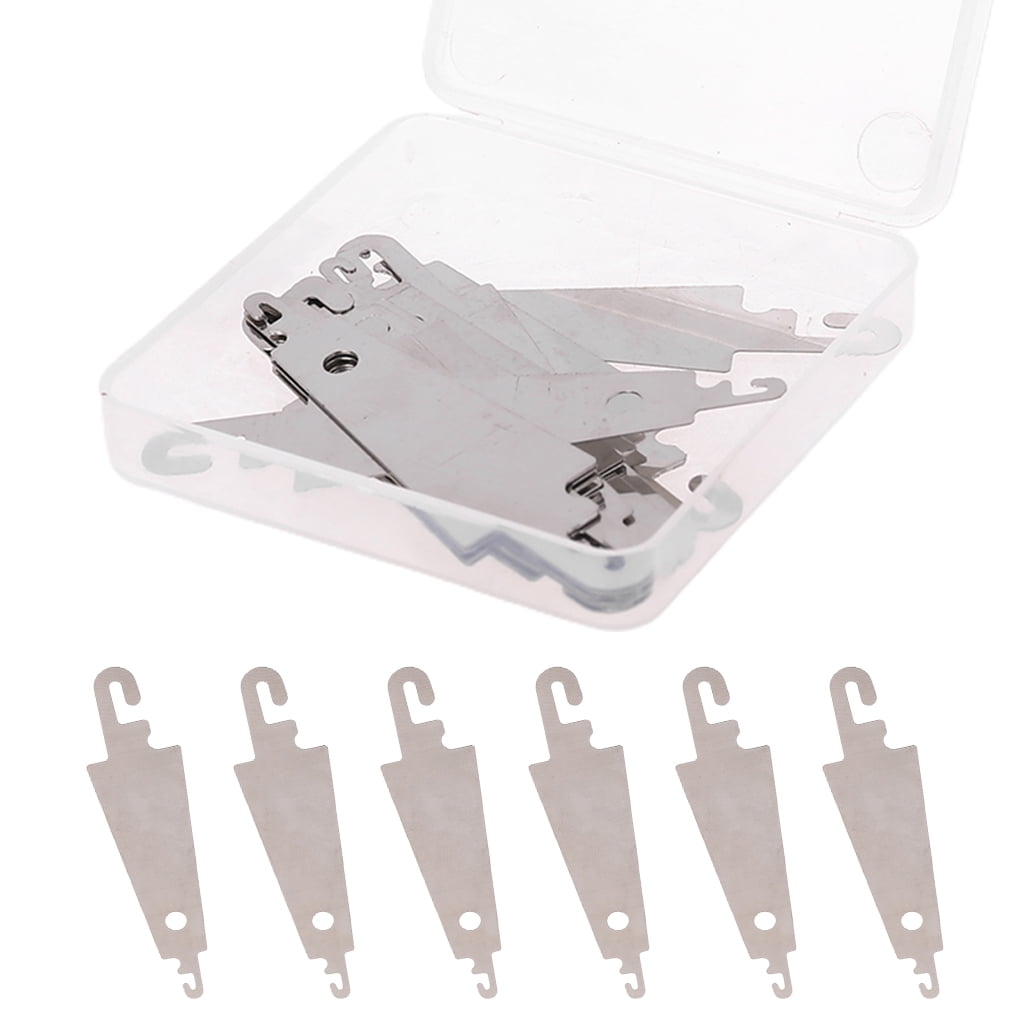 Sinyiin 20 Pcs Metal Needle Threader Needle Threading Tool for Hand DIY ...