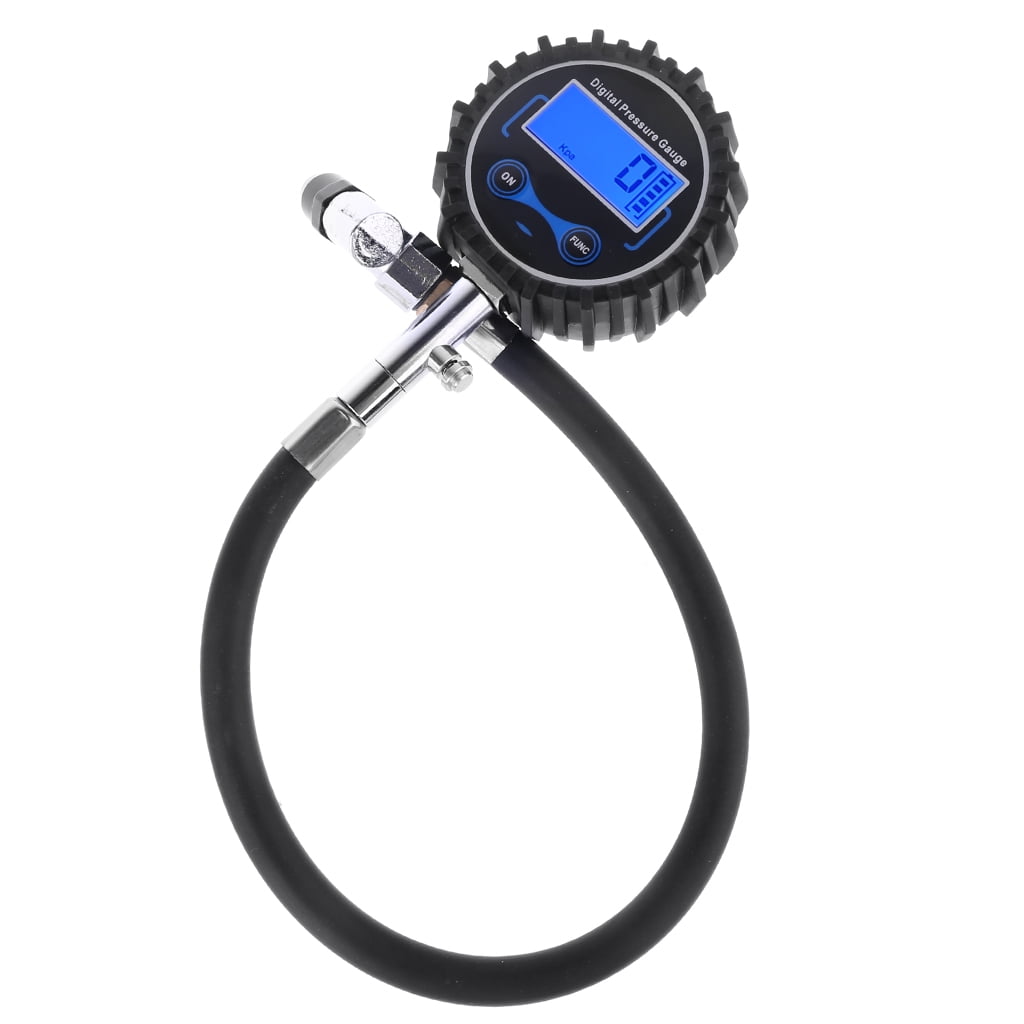 Sinyiin 200 PSI Digital Tire Pressure Gauge With Interchangeable Air ...