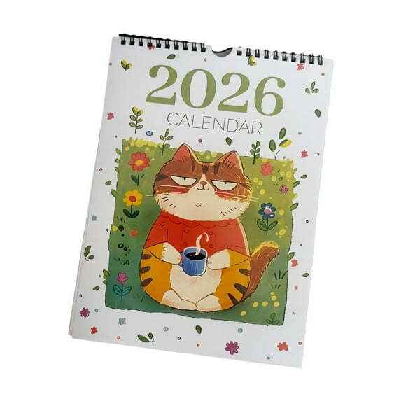 Sinyiin 2026 Creative Illustration Calendar Thick Art Paper Printing ...