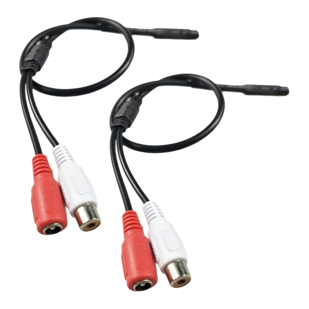 Sinyiin 2Pcs Sound Monitor Sound Listen Device CCTV Microphone Sound ...
