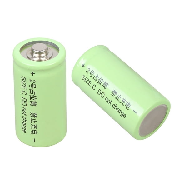 Sinyiin 2pcs LR14 C Size Dummy Battery Conductor Fake Dummy Batteries ...