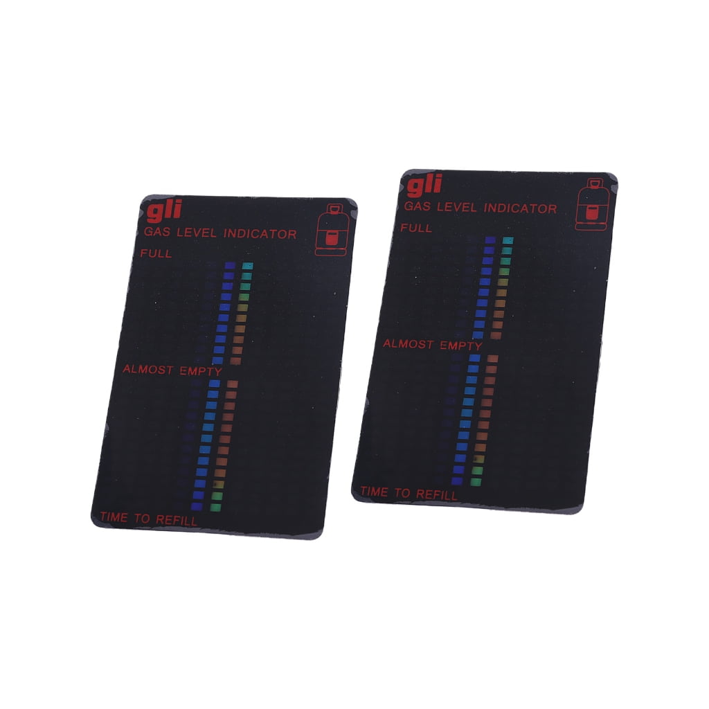 Sinyiin 2pcs Reusable Gas Tank Level Monitors Magnetic Heat Measurement ...