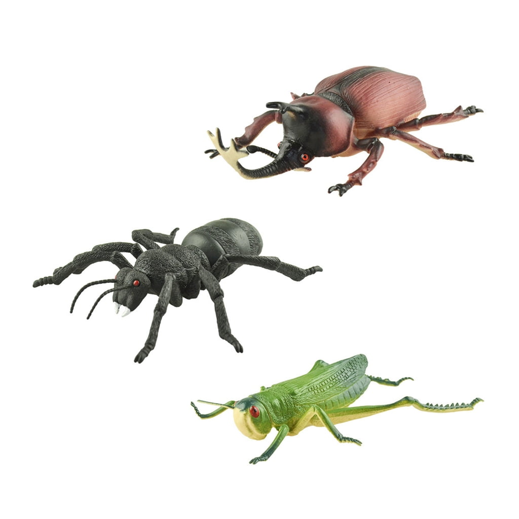Sinyiin 3x Realistic Insect Model Figurine For Kids Science Learning ...