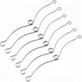 Sinyiin 40Pcs Stainless Steel Torsional Springs Clip Metal Recessed ...